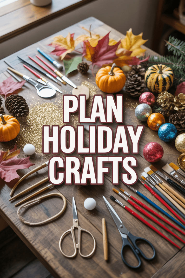 87 Days 'Til Christmas - Plan Holiday Crafts