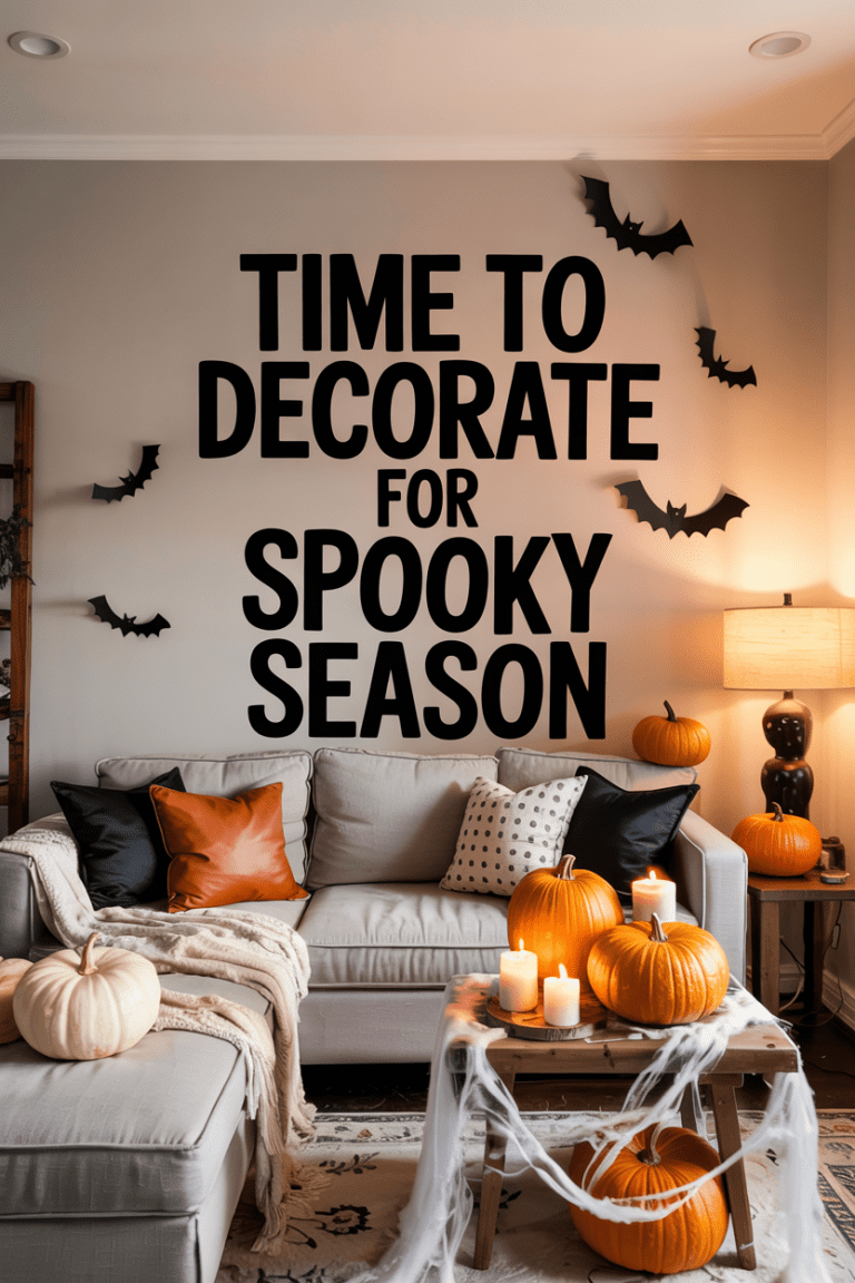 86 Days ’Til Christmas – Decorate for Spooky Season