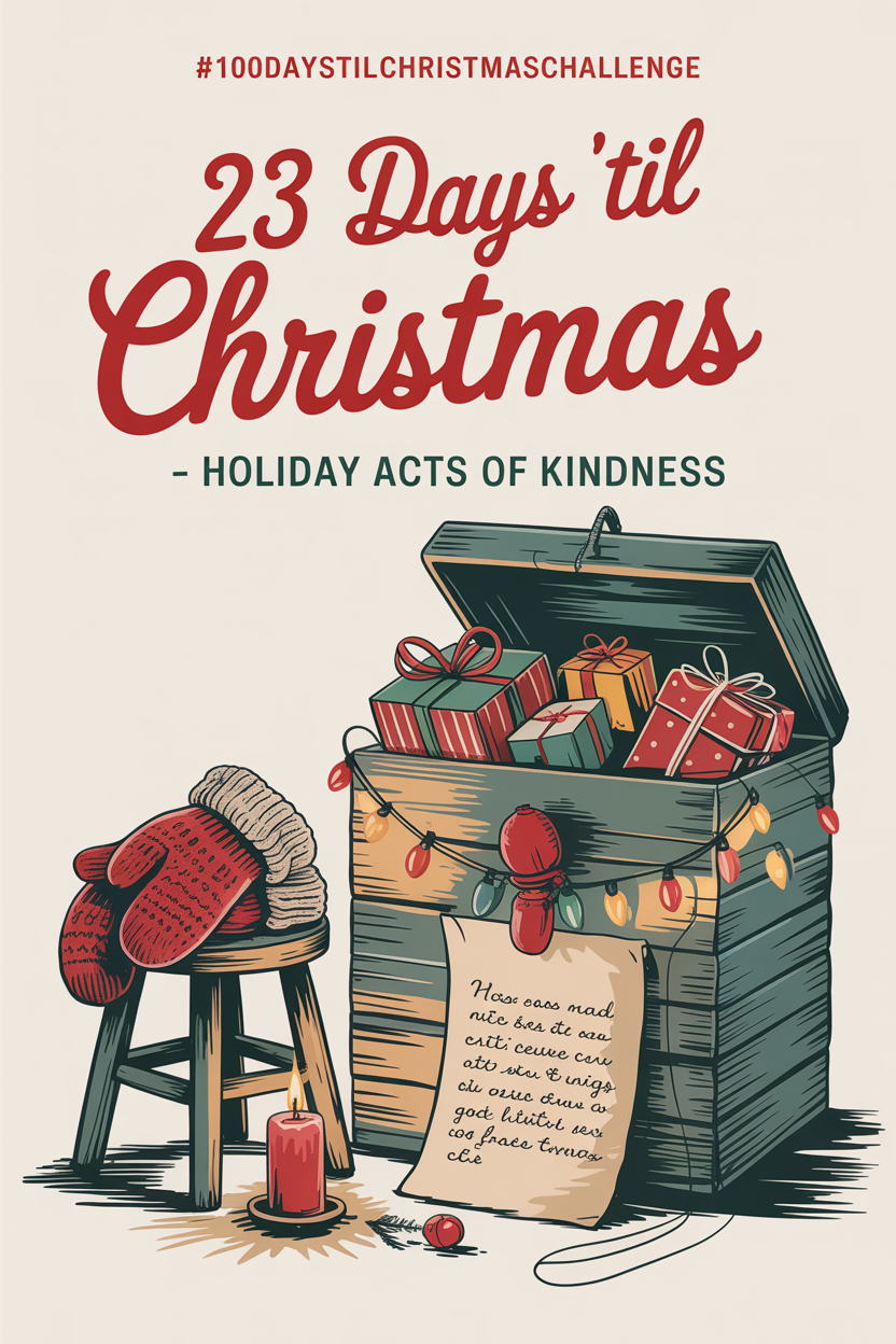 23 Days ’Til Christmas - 30 Easy Holiday Acts of Kindness