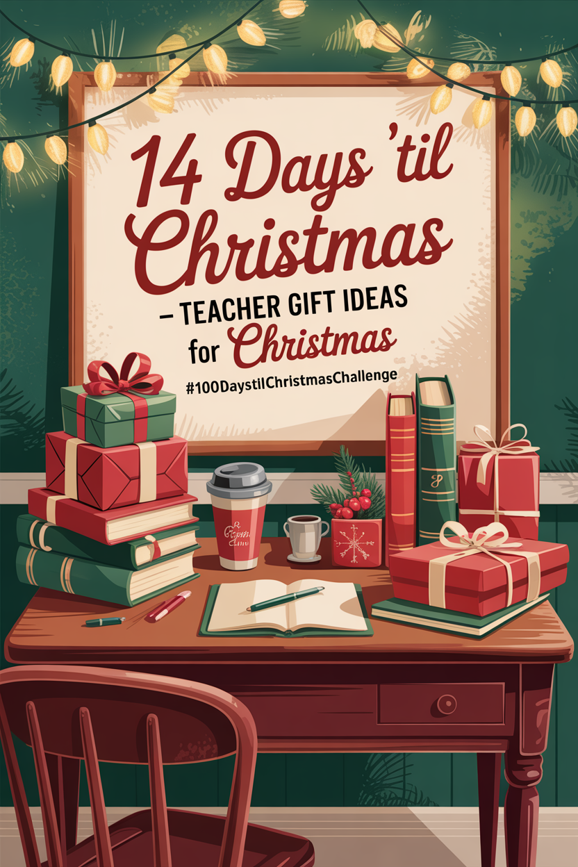 14 Days ’Til Christmas - Teacher Gift Ideas for Christmas